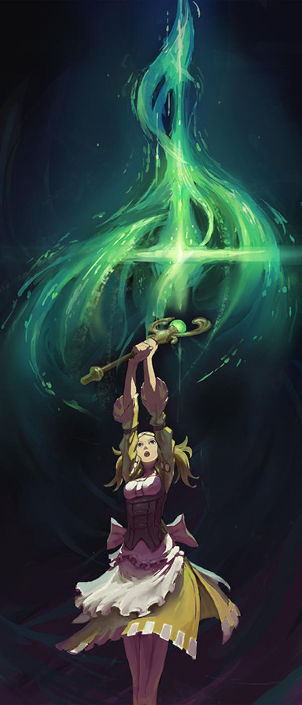 Lissa using a healing staff | Fire Emblem | Know Your Meme