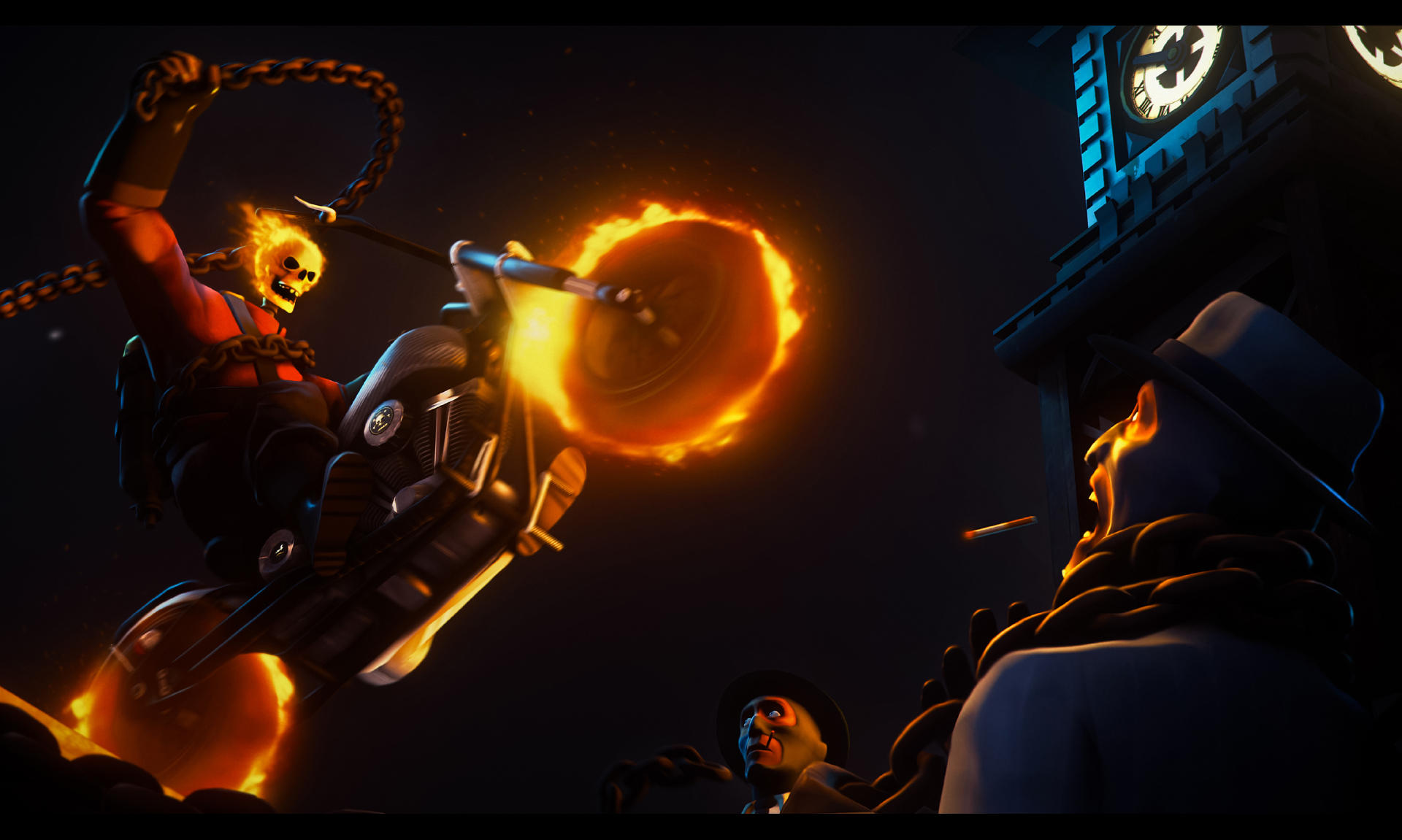 Ghost Pyro's in the sky~ | Crossover | Know Your Meme