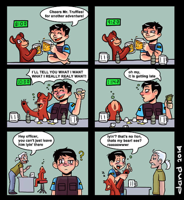 [Image - 683789] | Miss Officer and Mr Truffles | Know Your Meme