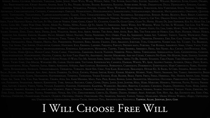 Choose free will | Atheism | Know Your Meme