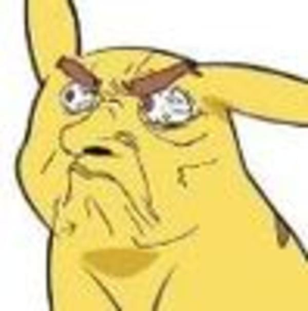 upset pikachu | Give Pikachu a Face | Know Your Meme