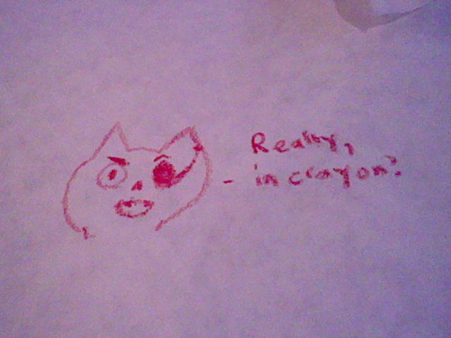 Emerson's own Drawing (In crayon) | Know Your Meme