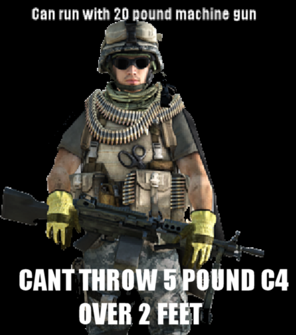 to be fair i don't think you should throw c4 at all | Video Game Logic ...