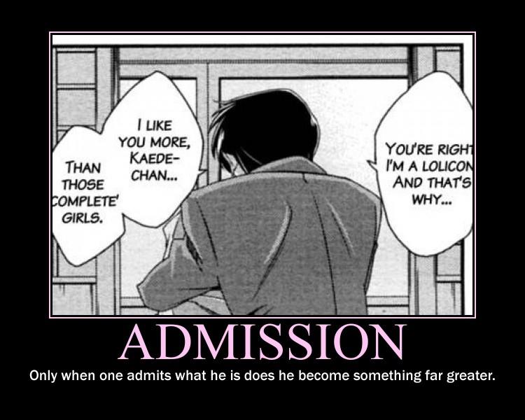 Admitting the Truth | Demotivational Posters | Know Your Meme