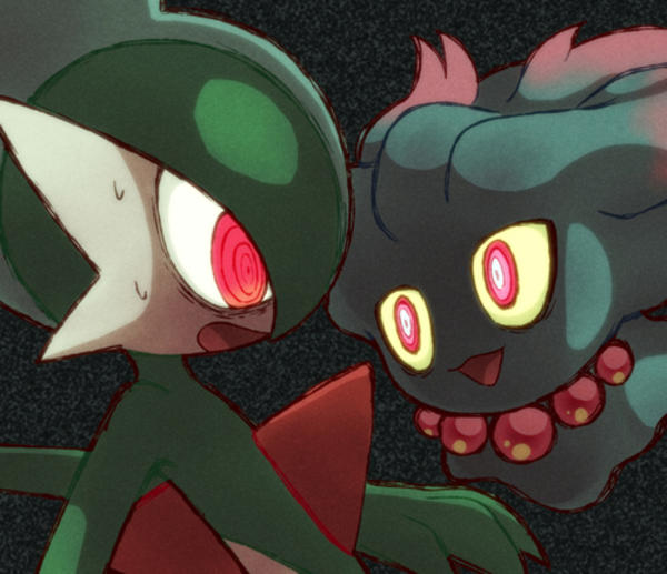 Gallade gets scared by Misdreavus | Know Your Meme