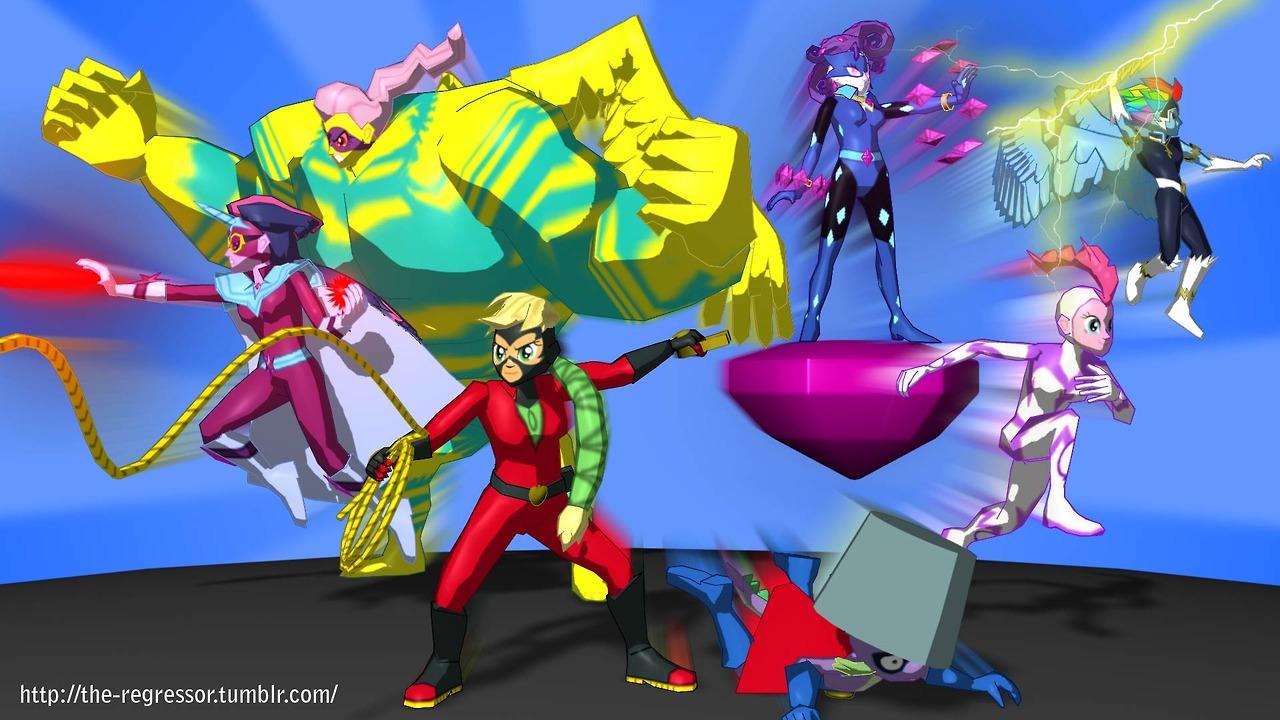 Power Ponies in action! | My Little Pony: Friendship is Magic | Know ...