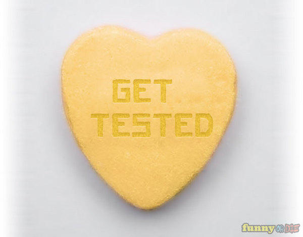 Get Tested Heart | Rejected Candy Hearts | Know Your Meme