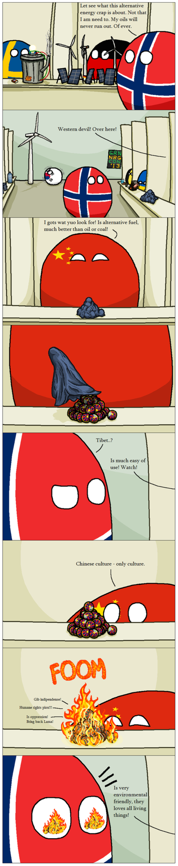 Alternative Energy | Polandball | Know Your Meme