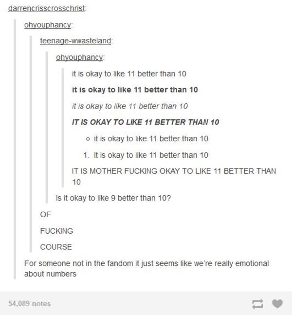 Number Fight | Tumblr | Know Your Meme