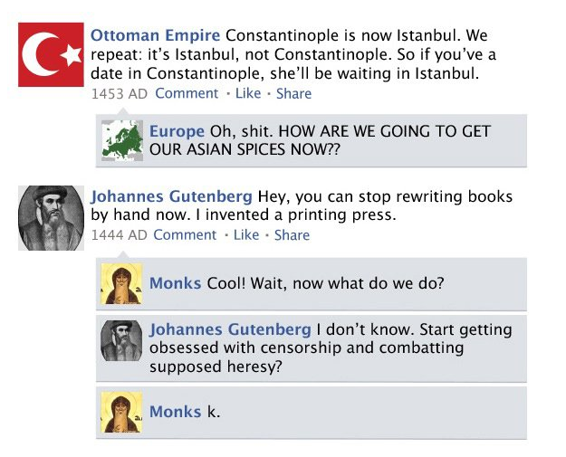 Istanbul Facebook History | Fall Of Constantinople | Know Your Meme