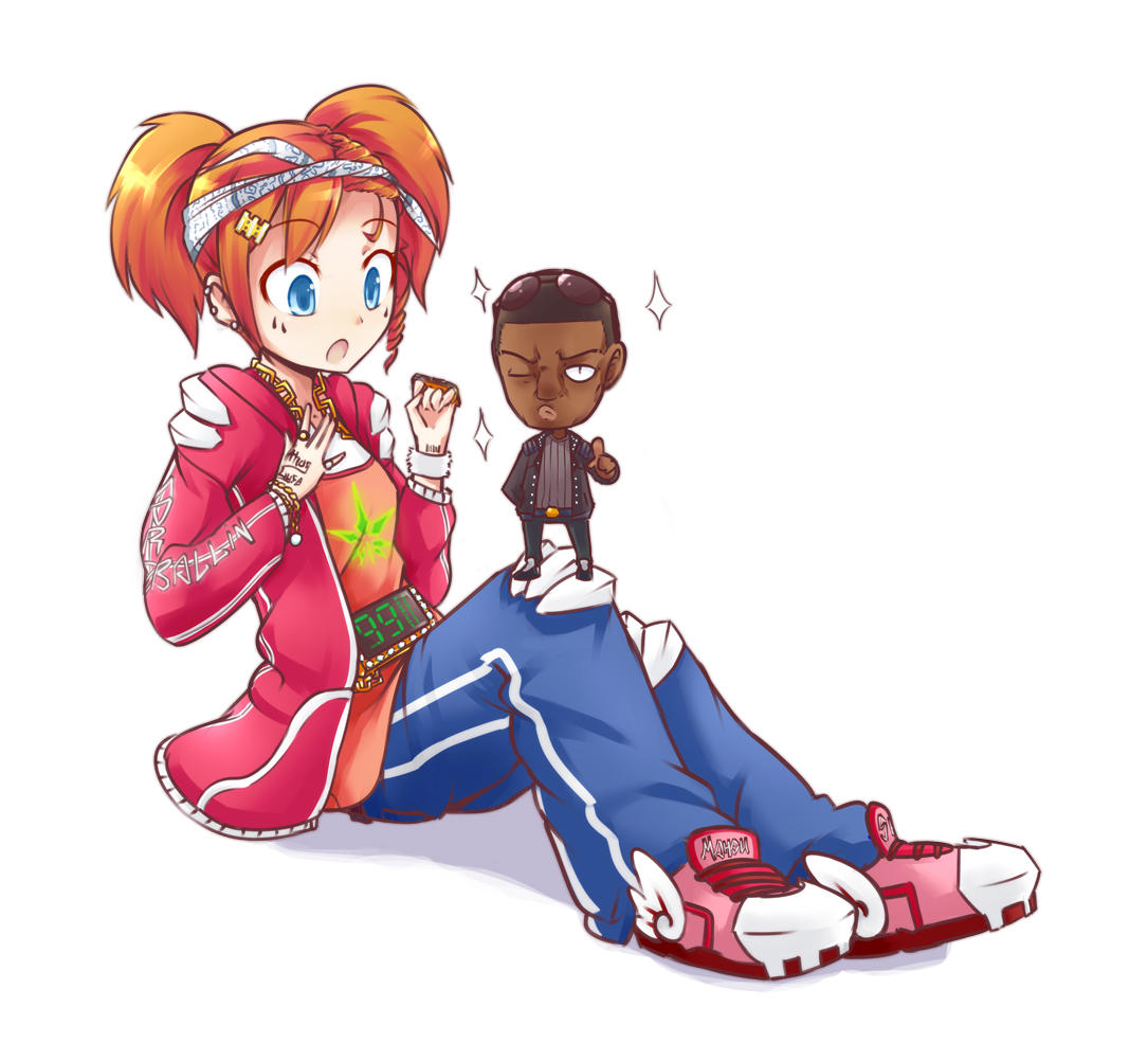 MC-Tan and MG mascot Jay-Z | Alternate Universe | Know Your Meme