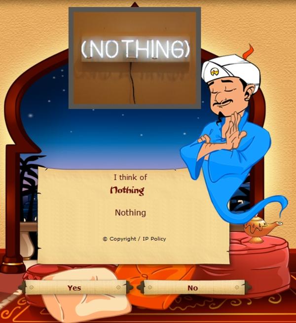 So....does that mean I won?? | Akinator | Know Your Meme