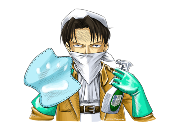 [Image - 708077] | Cleaning Levi | Know Your Meme