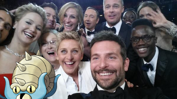 Lord Helix In Ellen's Selfie | Twitch Plays Pokemon | Know Your Meme