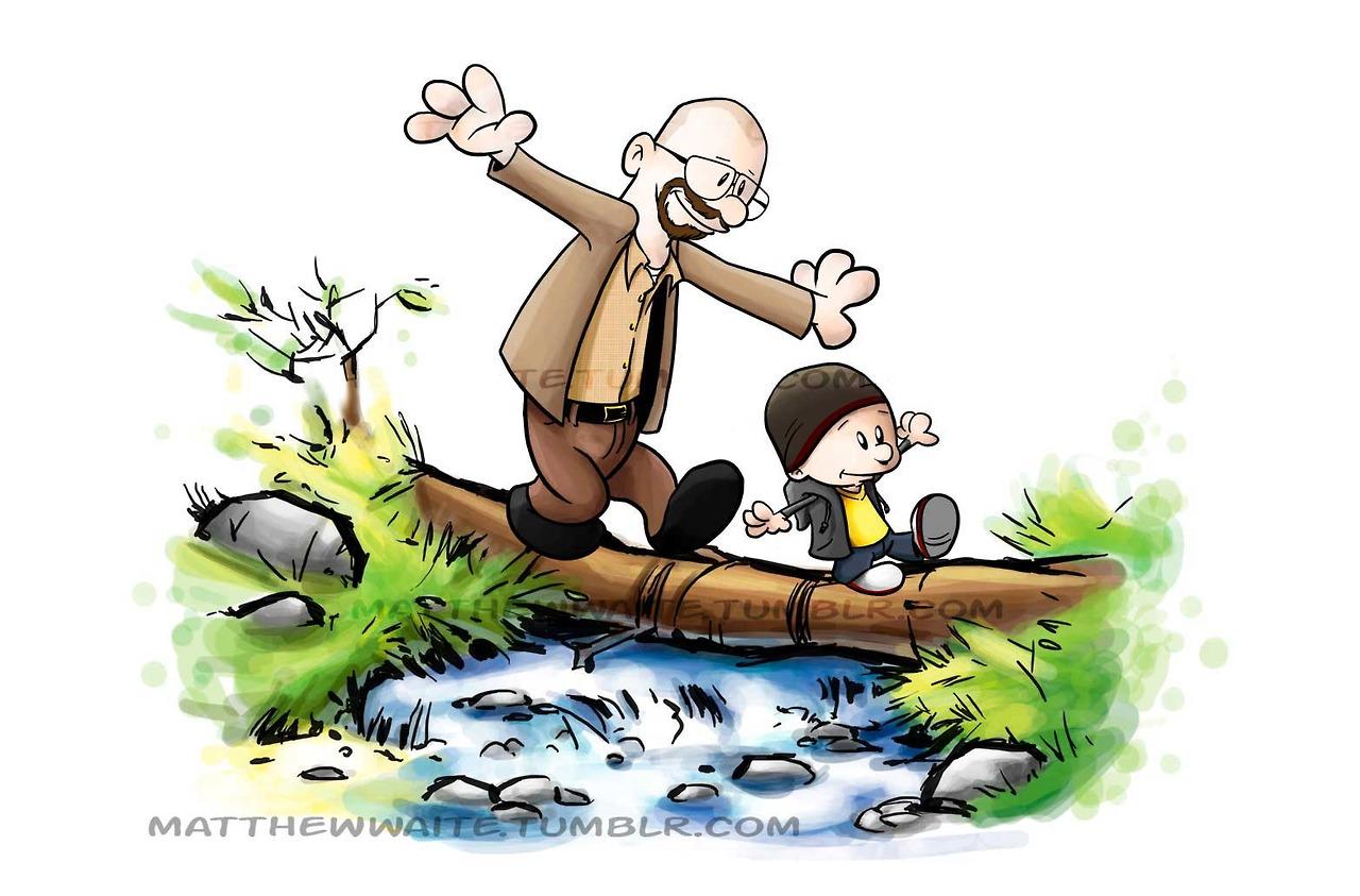 [Image - 712773] | Calvin and Hobbes Log Bridge Parodies | Know Your Meme