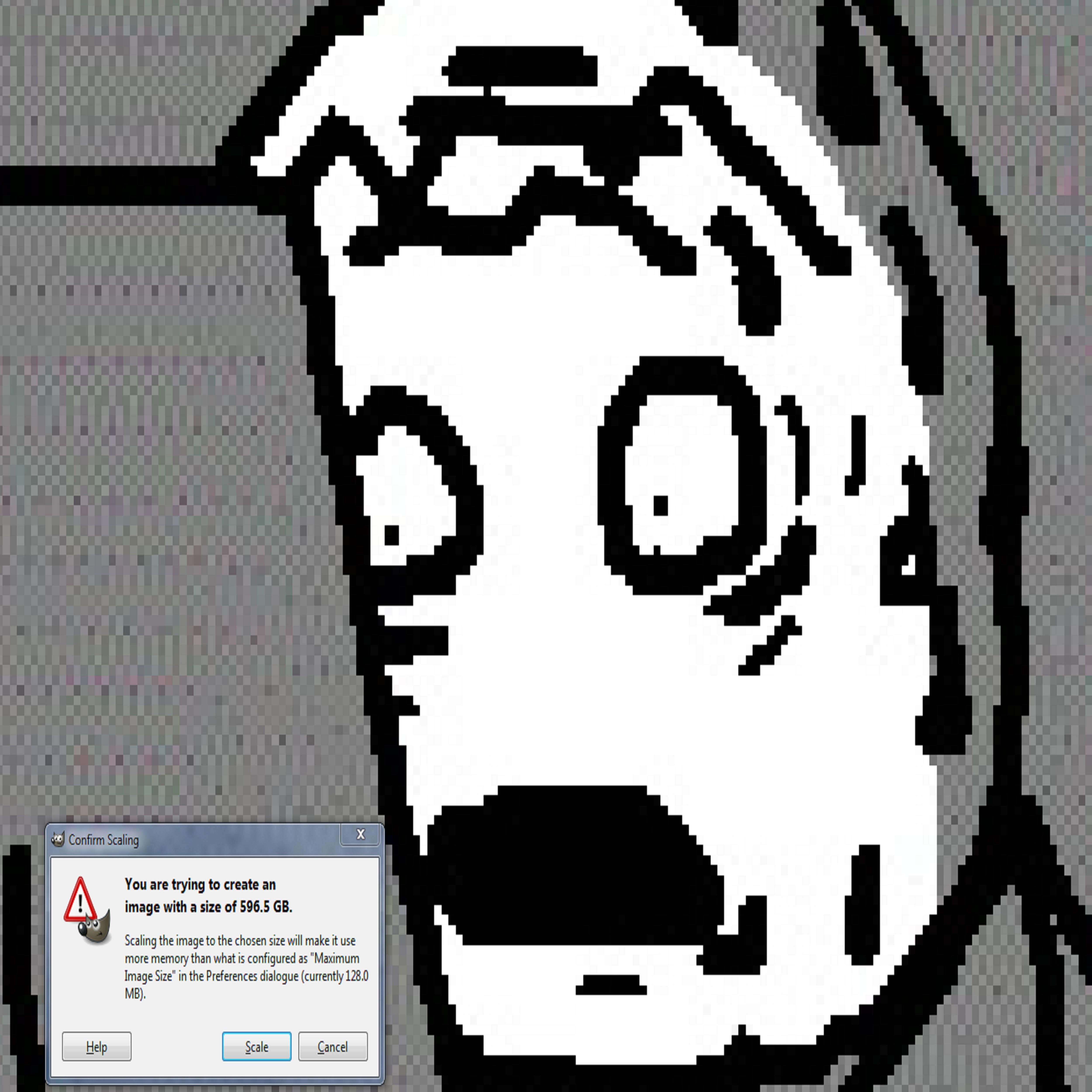 [Image - 715836] | Scaling Warning Message Images | Know Your Meme