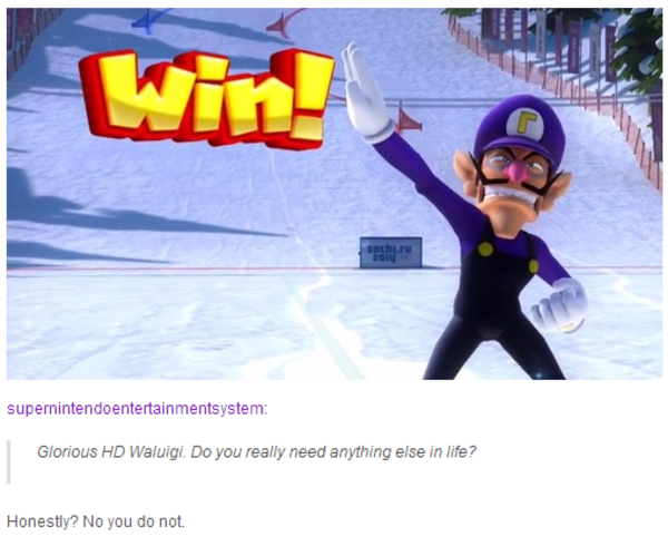 Walu-HD | Waluigi | Know Your Meme
