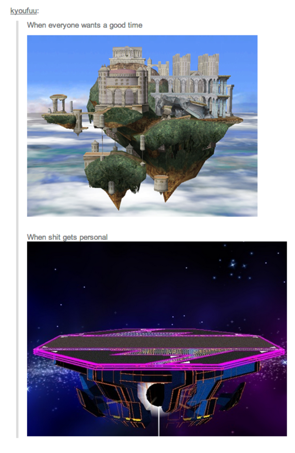 Melee Stages | Super Smash Brothers Melee | Know Your Meme