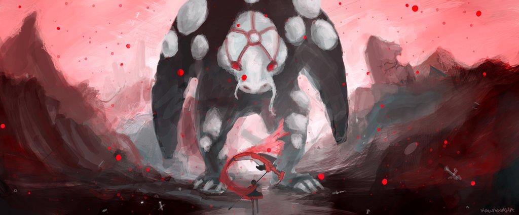 In the shadow of the colossus. | RWBY | Know Your Meme