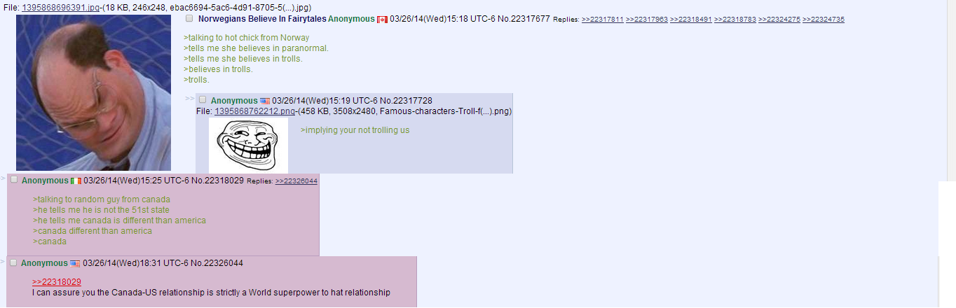 Canada is the greatest hat ever | 4chan | Know Your Meme
