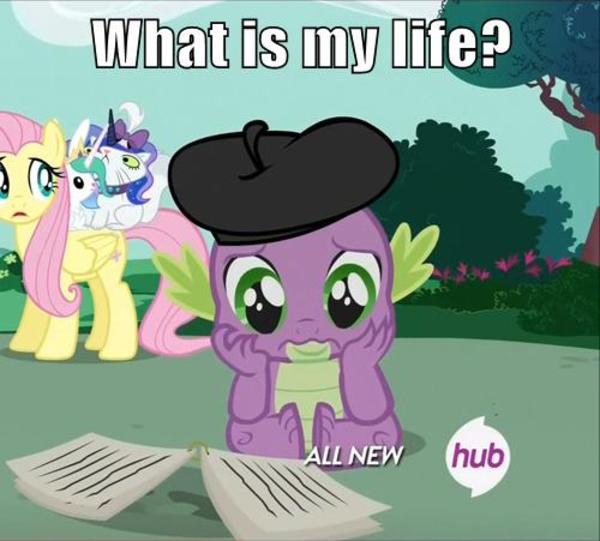 Poor Spike... | My Little Pony: Friendship is Magic | Know Your Meme