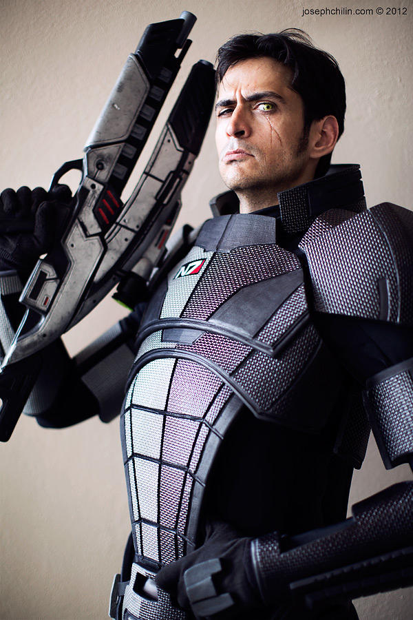 Mark Meer as... Commander Shepard | Cosplay | Know Your Meme