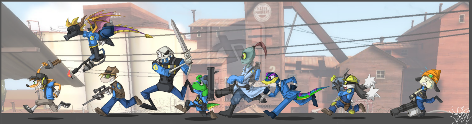 PSX Fortress 2 | Crossover | Know Your Meme