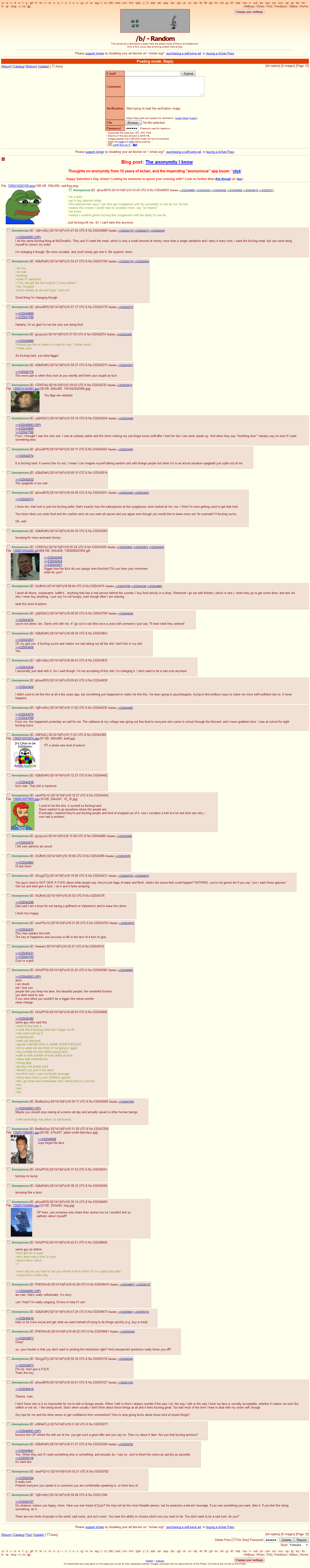 Guess we know what the /b/ stands for. | 4chan | Know Your Meme