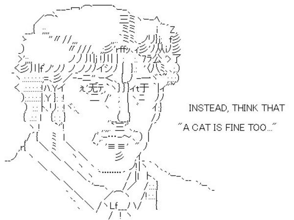 Shift-JIS art: Instead Think That | JoJo's Bizarre Adventure Shift-JIS ...