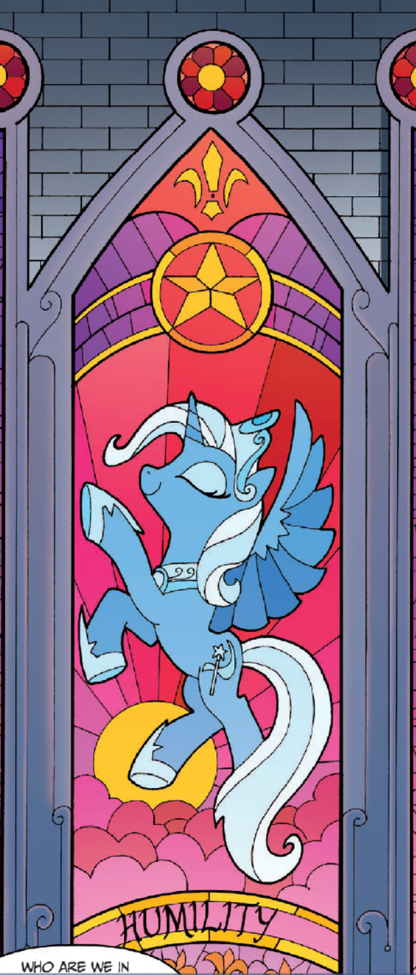 Mirror Trixie Stained Glass Window | My Little Pony: Friendship is ...
