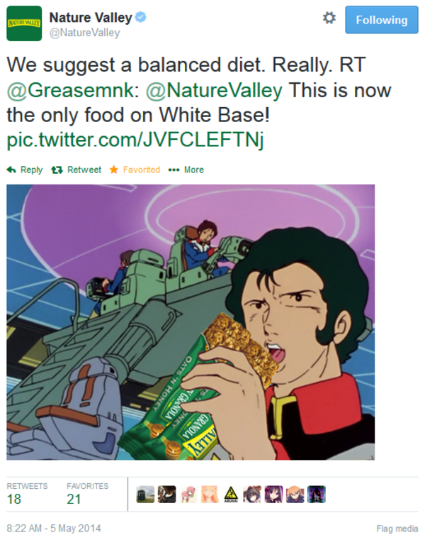 [Image - 749832] | Nature Valley Anime Tweets | Know Your Meme