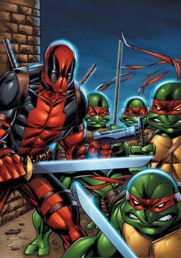 Rob Liefeld's Ninja Turtles | Deadpool / Wade Wilson | Know Your Meme