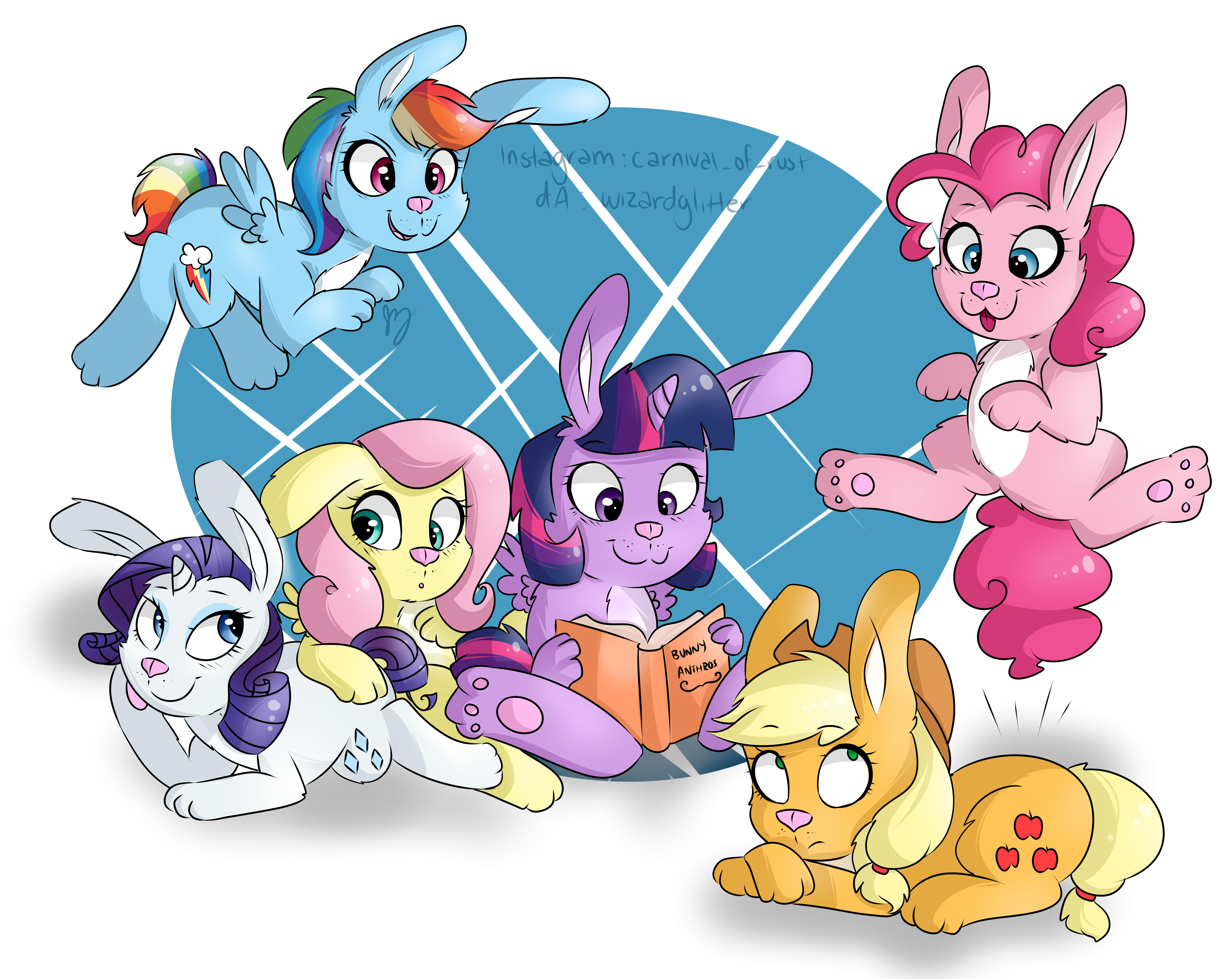 Mane Six Bunnies | My Little Pony: Friendship is Magic | Know Your Meme
