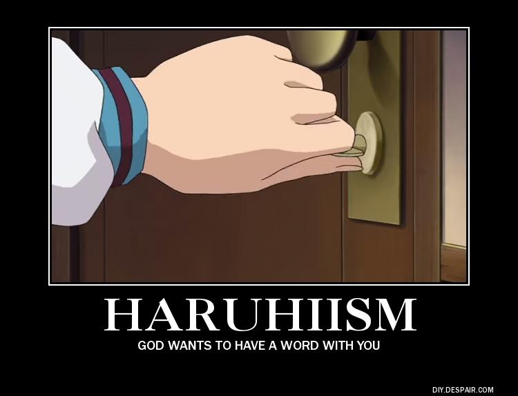Haruhiism | The Melancholy of Haruhi Suzumiya | Know Your Meme