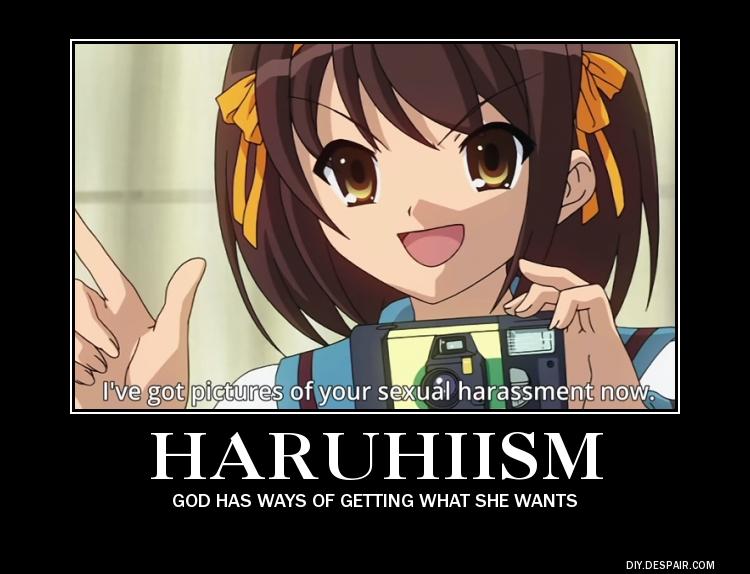 Haruhiism | The Melancholy of Haruhi Suzumiya | Know Your Meme