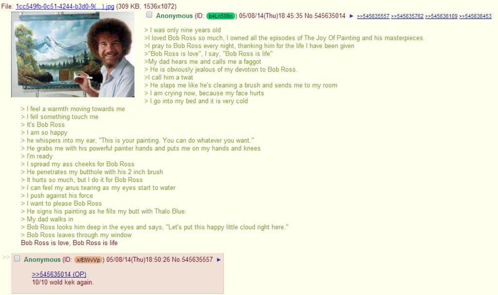 Bob Ross is Love, Bob Ross is Life | Shrek Is Love, Shrek Is Life ...