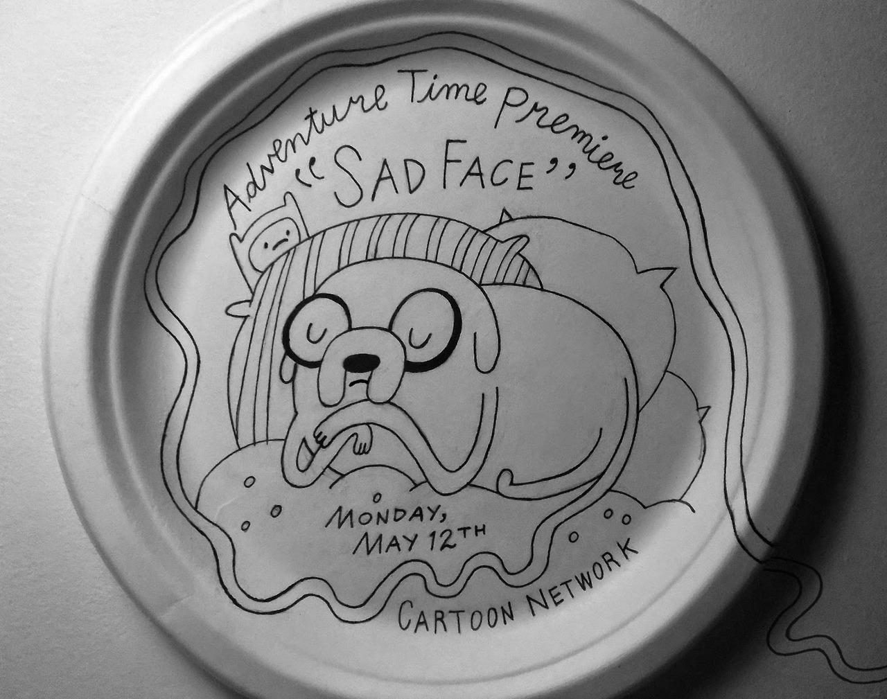 Sad Face Promo Art | Adventure Time | Know Your Meme