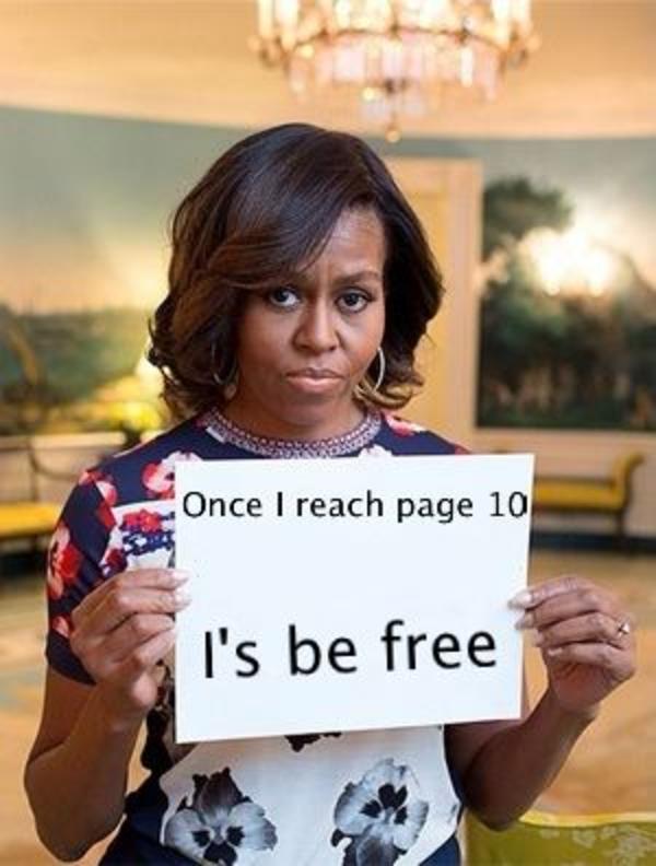 [Image - 754801] | Michelle Obama's #BringBackOurGirls Sign | Know Your ...