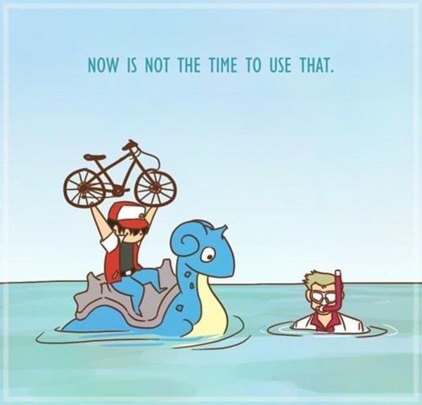 Now is not the time to use that (by kiyokon) | Professor Oak / Advice ...