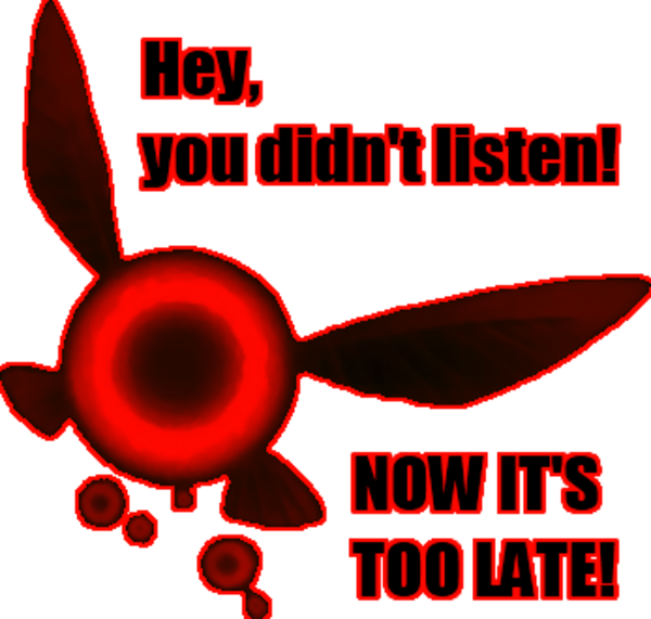 Navi only wanted you to listen... | Reaction Images | Know Your Meme