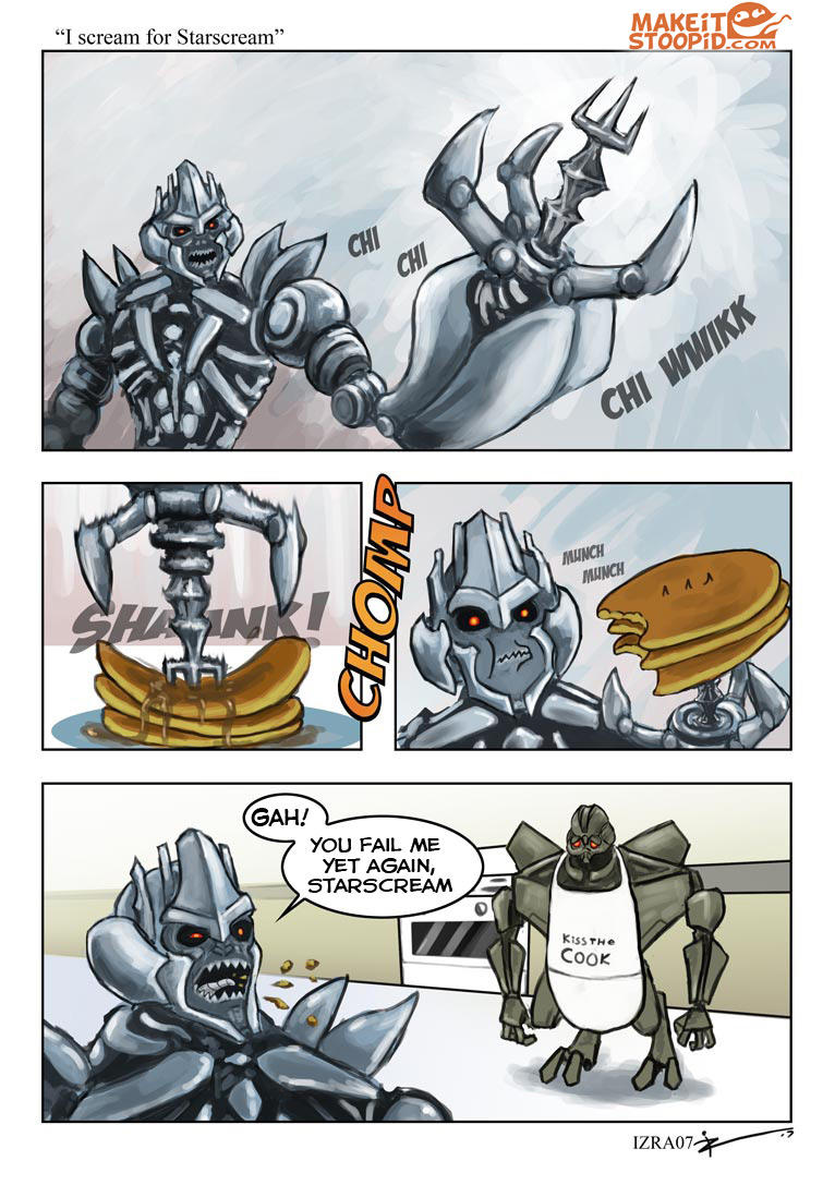 I scream for Starscream | Transformers | Know Your Meme