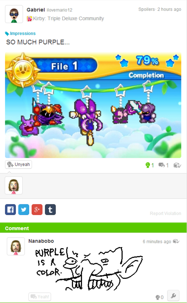 [Image - 764354] | Miiverse | Know Your Meme