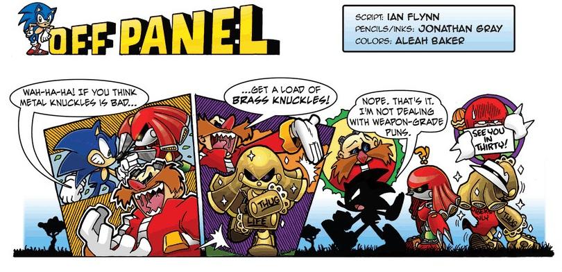 Brass Knuckles | Archie Sonic Comics | Know Your Meme