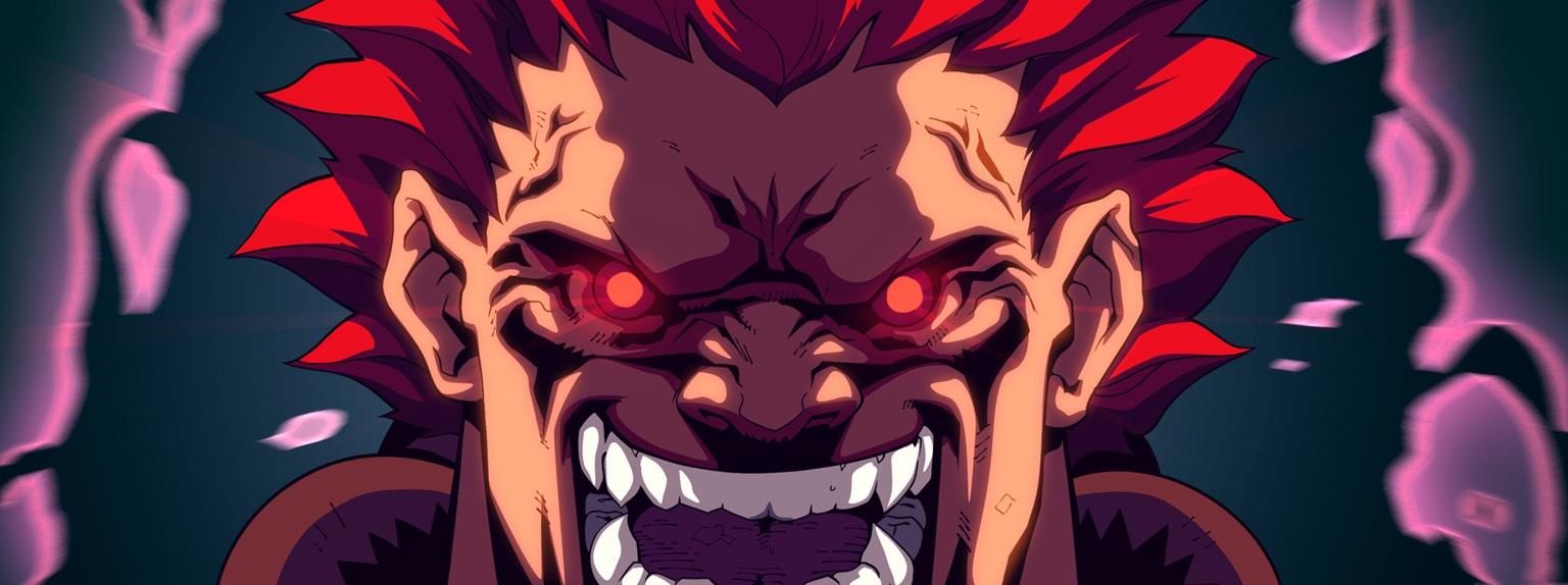 This is Akuma laughing. The world will end now. | Street Fighter | Know ...