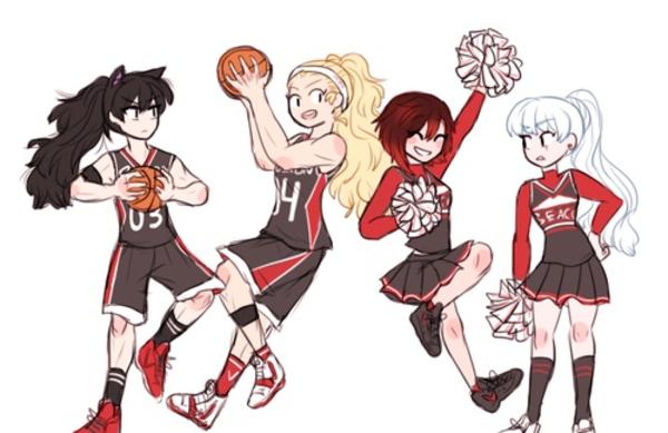 Team Basketball RWBY | RWBY | Know Your Meme