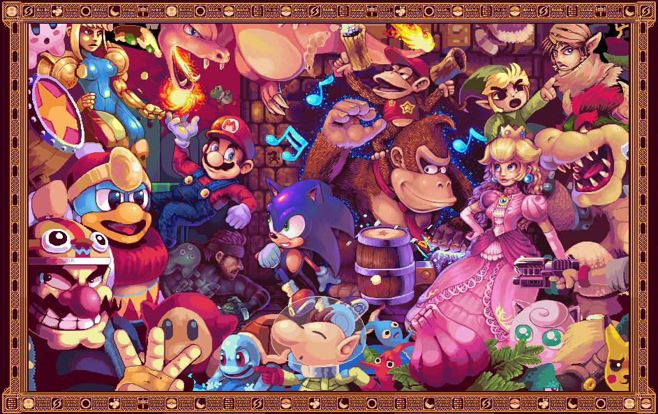 Brawl Pixel Art | Super Smash Brothers | Know Your Meme