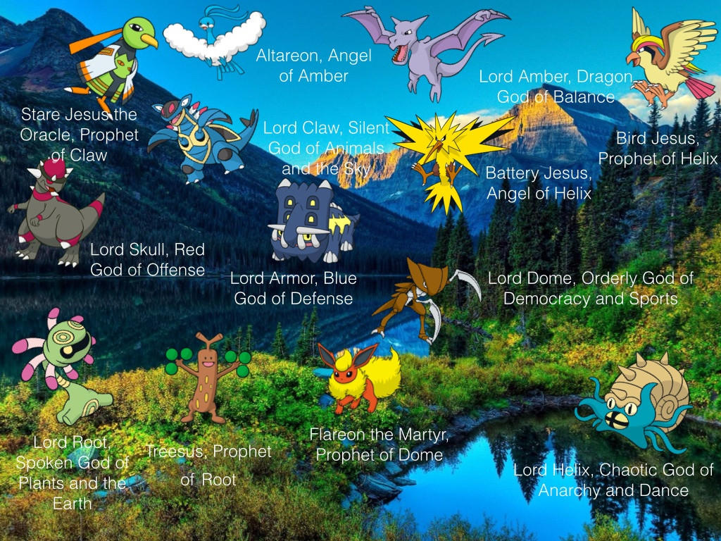 The Pantheon, updated for HGSS | Twitch Plays Pokemon | Know Your Meme