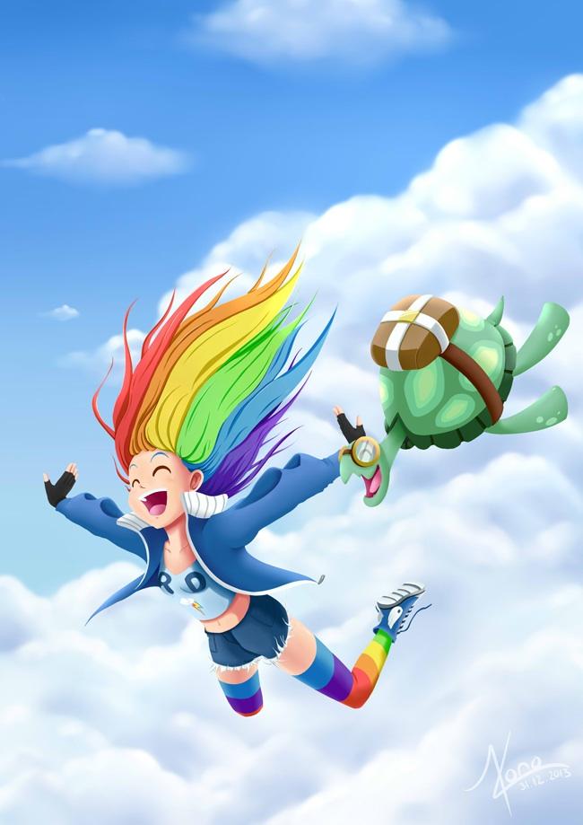 Rainbow Dash Doesn't Need A Parachute. | My Little Pony: Friendship is ...