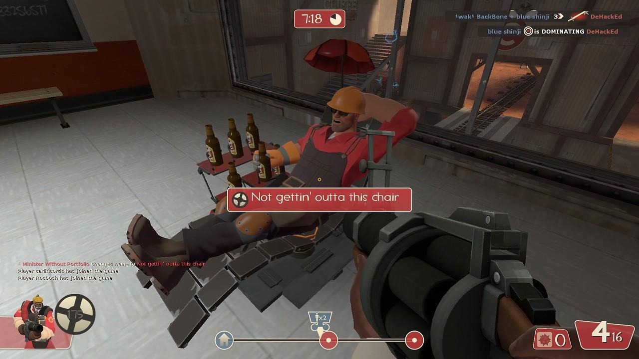 No sir, not gettin' outta this chair | Team Fortress 2 | Know Your Meme
