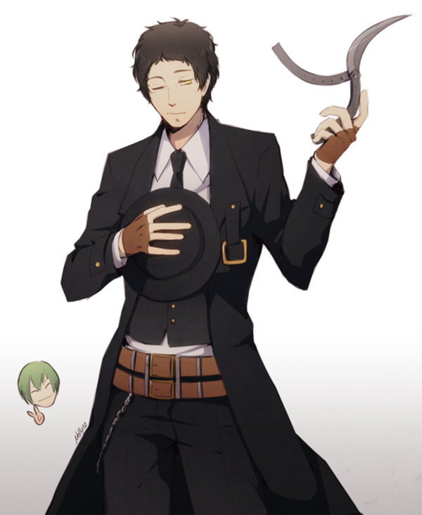 I'm Adachi, from Intelligence. Nice to meet you. | Megami Tensei ...